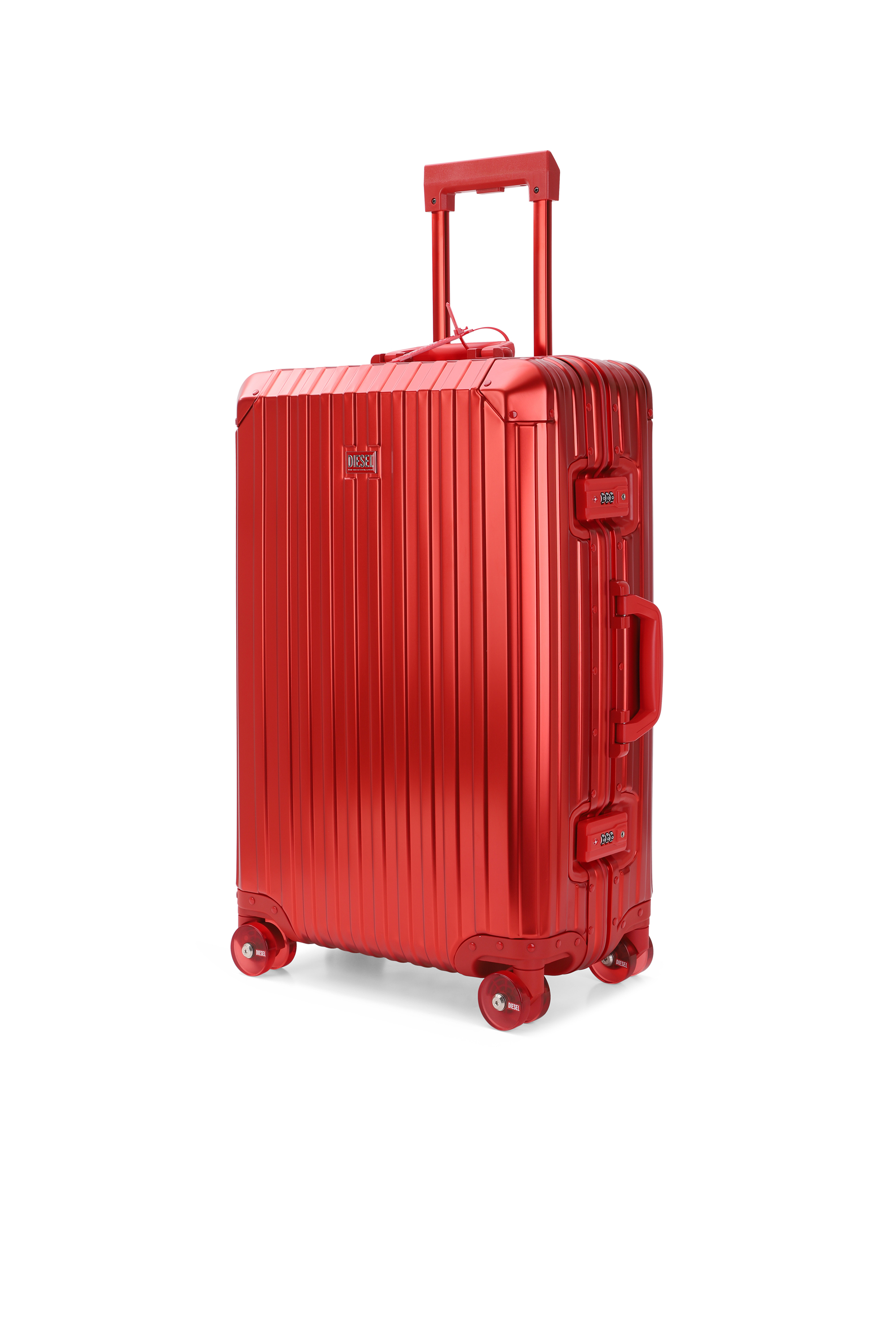 Women's Aluminum suitcase size M | Red | Diesel